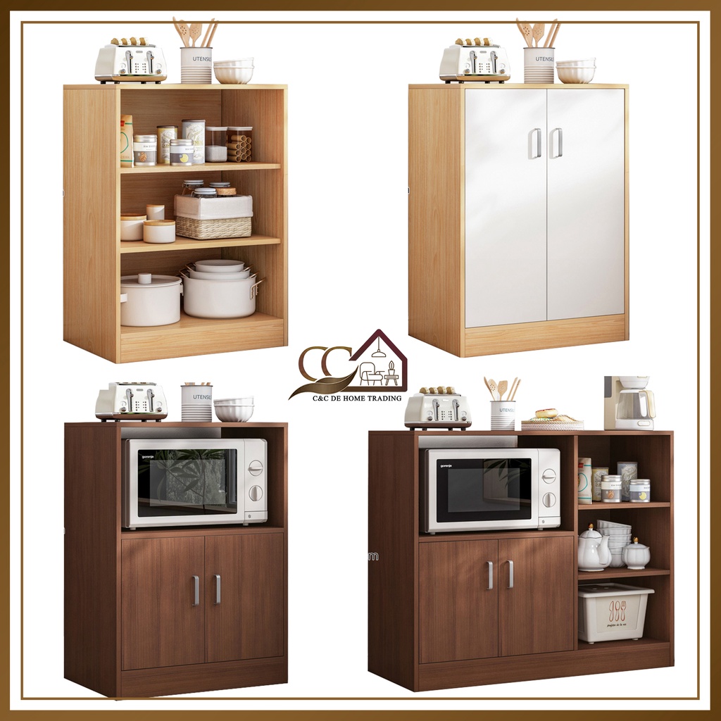 Modern Multifunctional Oven Sideboard Cabinet Storage With Drawer Home ...