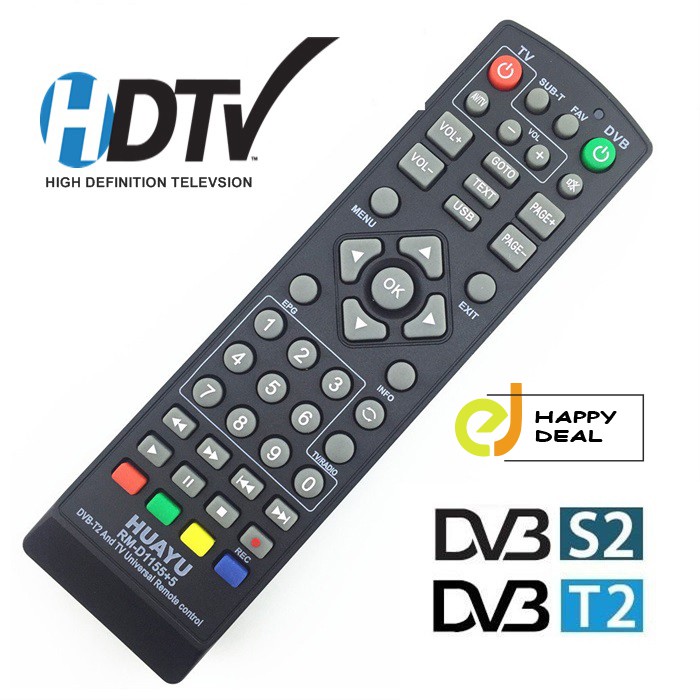Top Box Replacement Remote Control For Decoder Digital Receiver Tunner | Shopee Malaysia