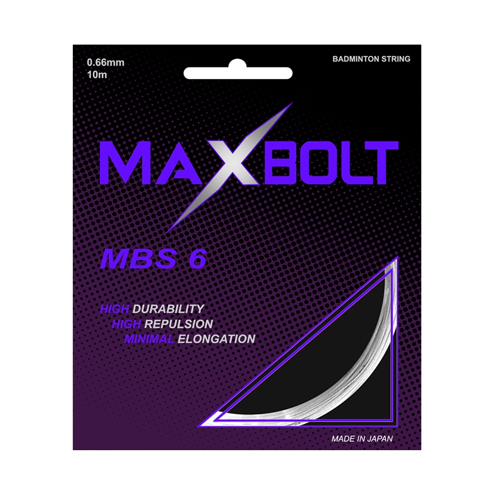 MBS6 - Maxbolt Badminton strings - Made in Japan | Shopee Malaysia