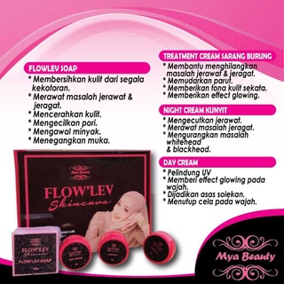 FLOW'LEV / FLOWLEV / FLOW LEV SKINCARE AND SERUM PINKISH BY MEI SKINZ ...