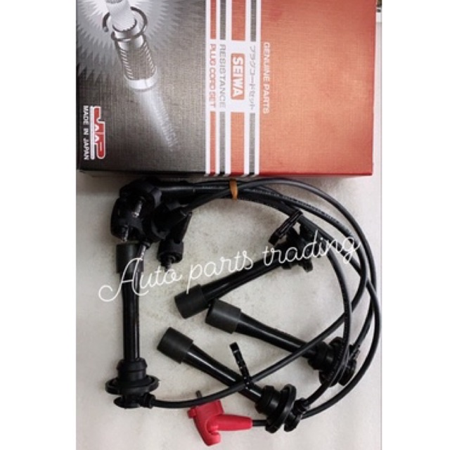 TOYOTA AE86 LEVIN 4AGE 20 VALVE (BLACK TOP) PLUG WIRE CABLE SEIWA ...