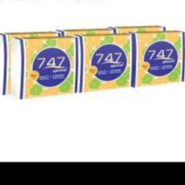 (164) 747 Special WHITE Tissues Value Pack, Tisu Lipat (100gm± ...