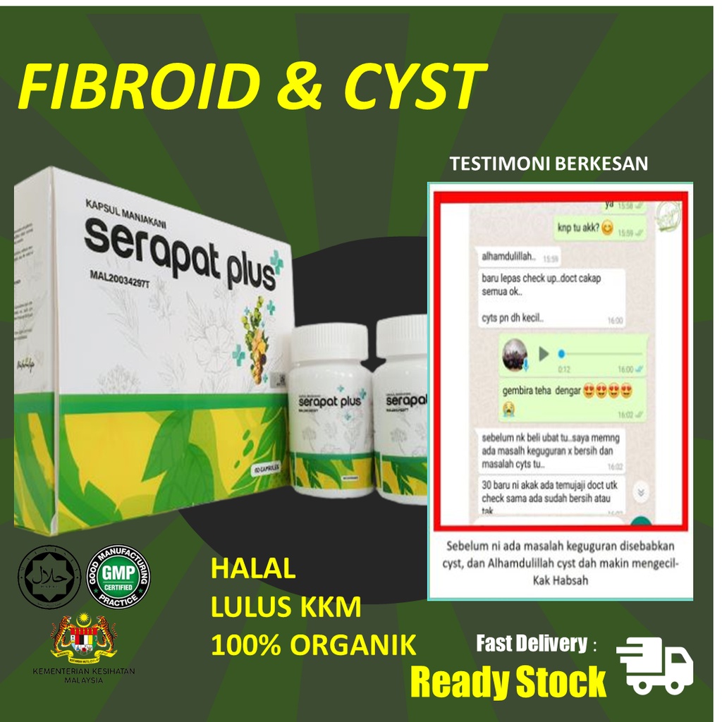 FIBRIOD & CYST-Fibroid & cyst kecut dan mengecil dgn MANJAKANI SERAPAT ...
