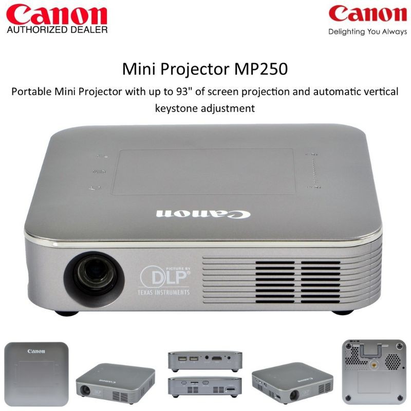 Canon MP250 Portable Mini Projector | Shopee Malaysia