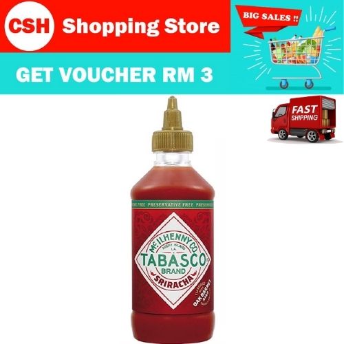 Tabasco Scriracha Sauce From USA 256ml | Shopee Malaysia