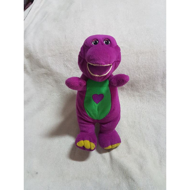 Authentic Fisher Price Singing Barney The Purple Dinosaur Plush Soft ...