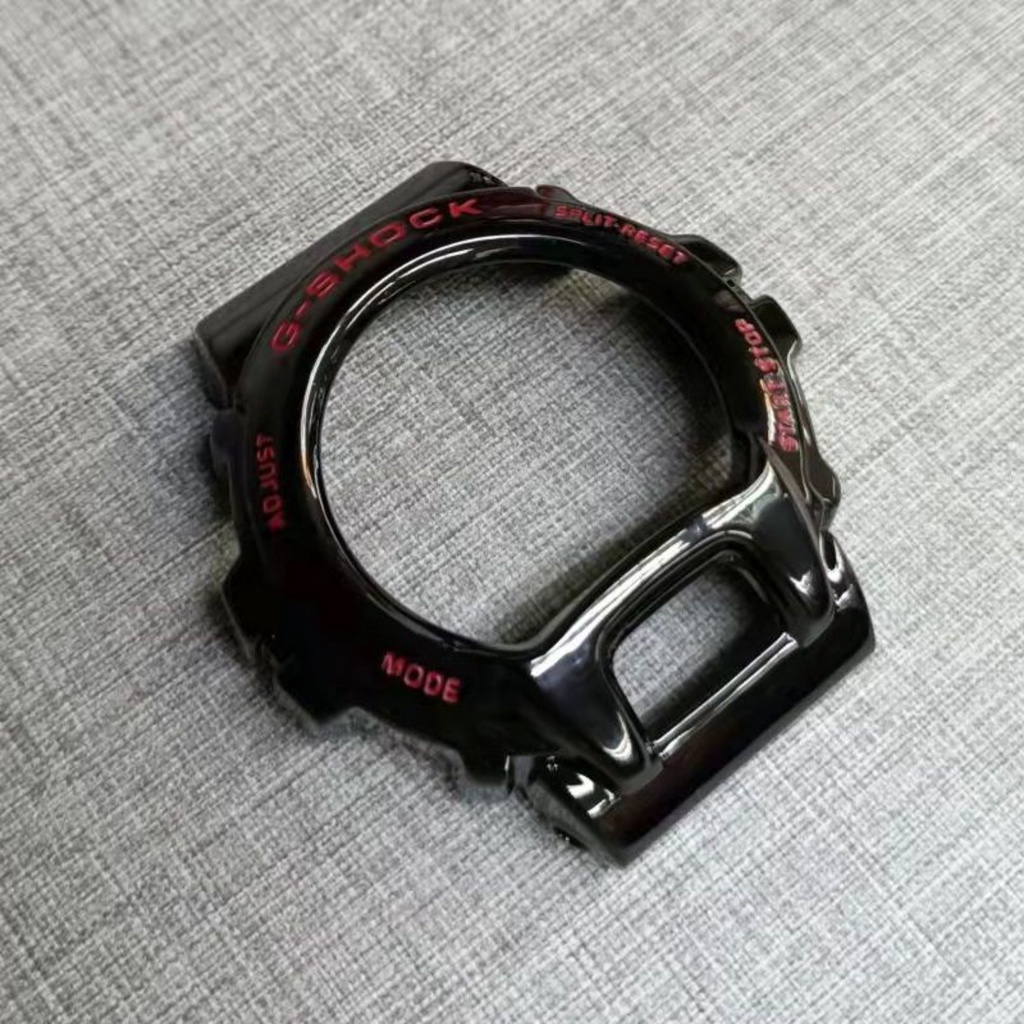 G-Shock DW6900 Metal Cover Mod Stainless Steel Bezel Casio DW-6900 Band ...