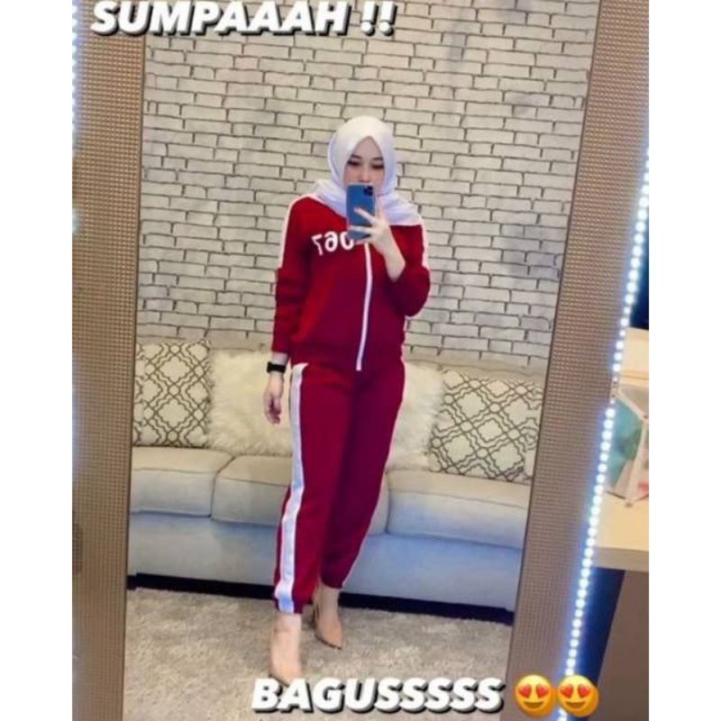 Baju set ,baju sukan,tracksuit | Shopee Malaysia
