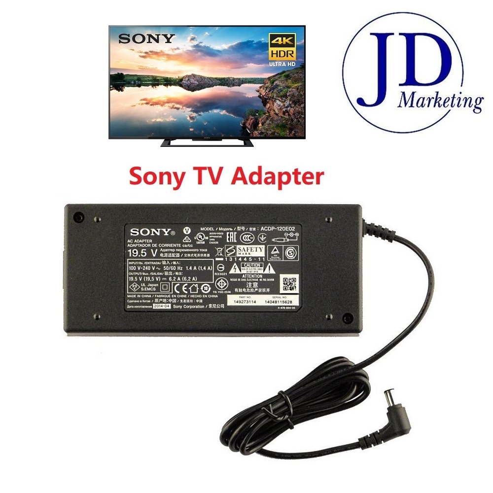 Power Adapter for Sony TV ACDP-120N02 19.5V 6.2A 120W | Shopee Malaysia