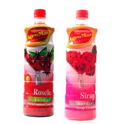 Agromas - Kordial Sirap Ros /Kordial Roselle 1L | Shopee Malaysia