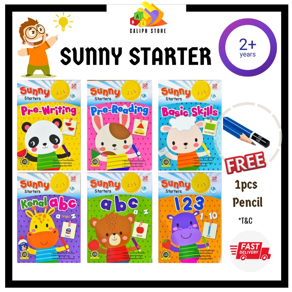 CS Activity Book Sunny Starter Kids For 2 + Years Old Pre Reading Pre ...