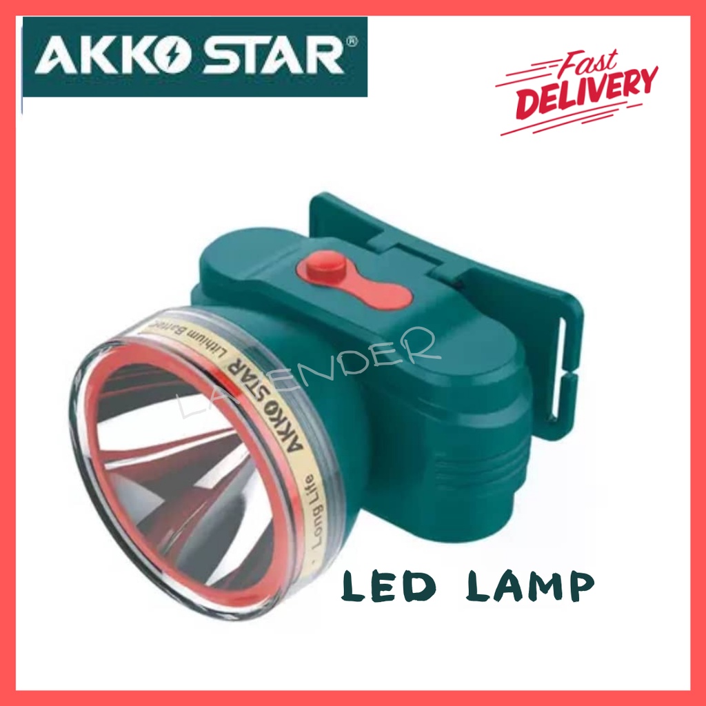 AKKO STAR AK-88655 LED HEAD TORCH HEAD LAMP | Shopee Malaysia
