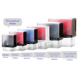 [RUBBER STAMP] COLOP SELF INK - Cop Company / Syarikat | Shopee Malaysia