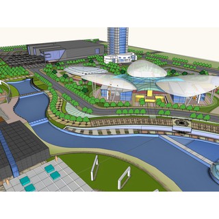 ## Water Park Master Plan ## [SketchUp 3D Model] | Shopee Malaysia