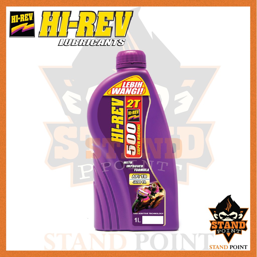 HI-REV 500 2T 100% ORIGINAL HIREV LOW SMOKE | Shopee Malaysia