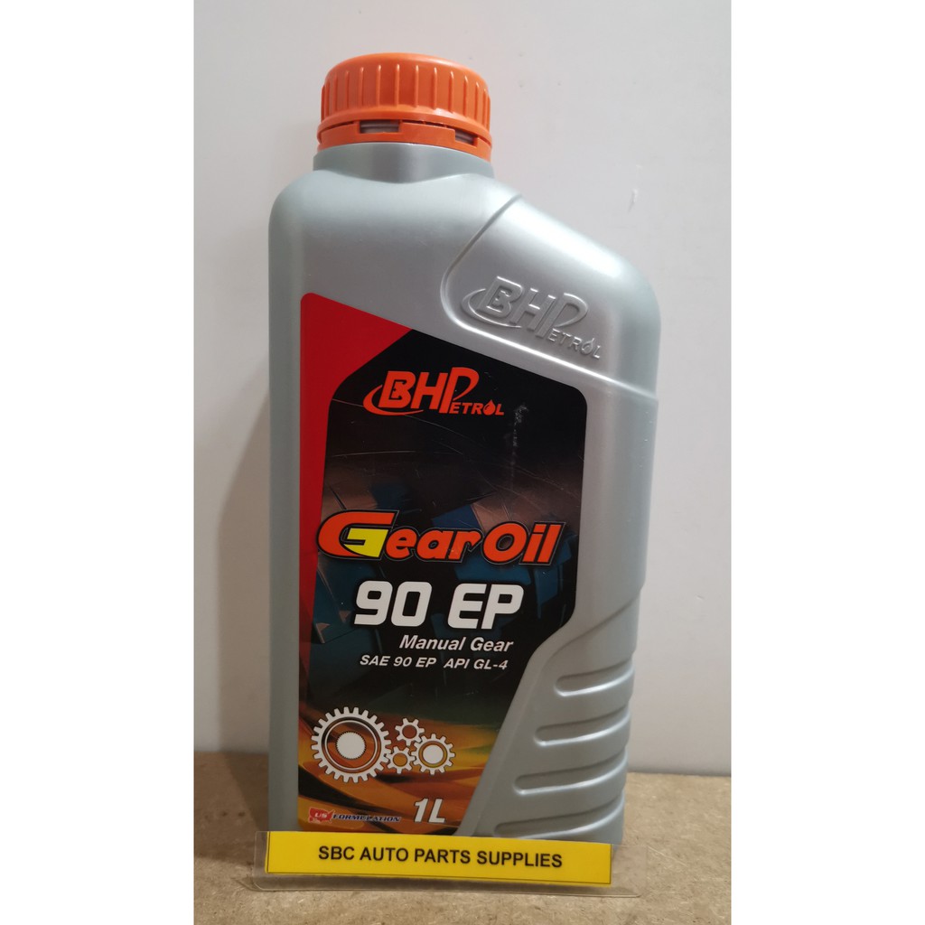 SBC AUTO - BHP MANUAL TRANSMISSION OIL GEAR OIL SAE 90EP API-GL4 ...