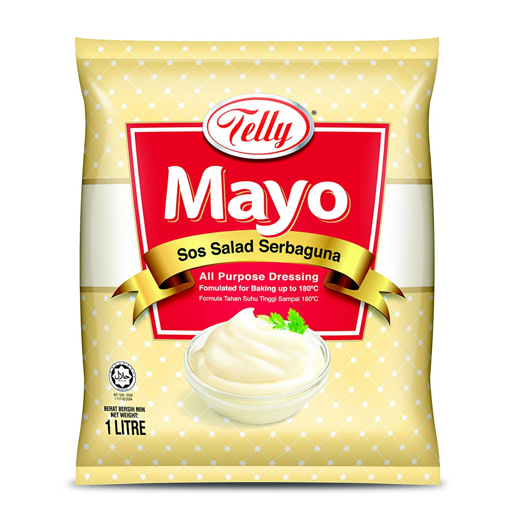 TELLY ALL PURPOSE MAYO / MAYO SERBAGUNA 1LTR | Shopee Malaysia