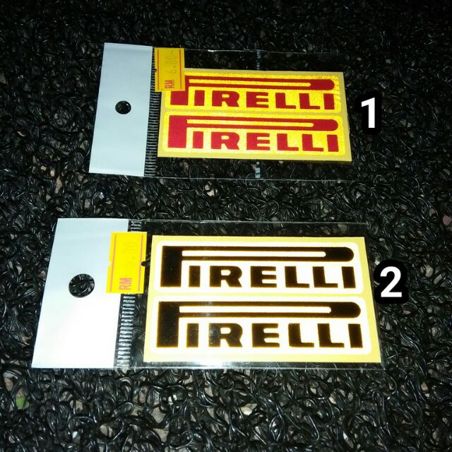 STIKER PIRELLI /STIKER MOTOR/CUTTING STICKER REFLECTION | Shopee Malaysia