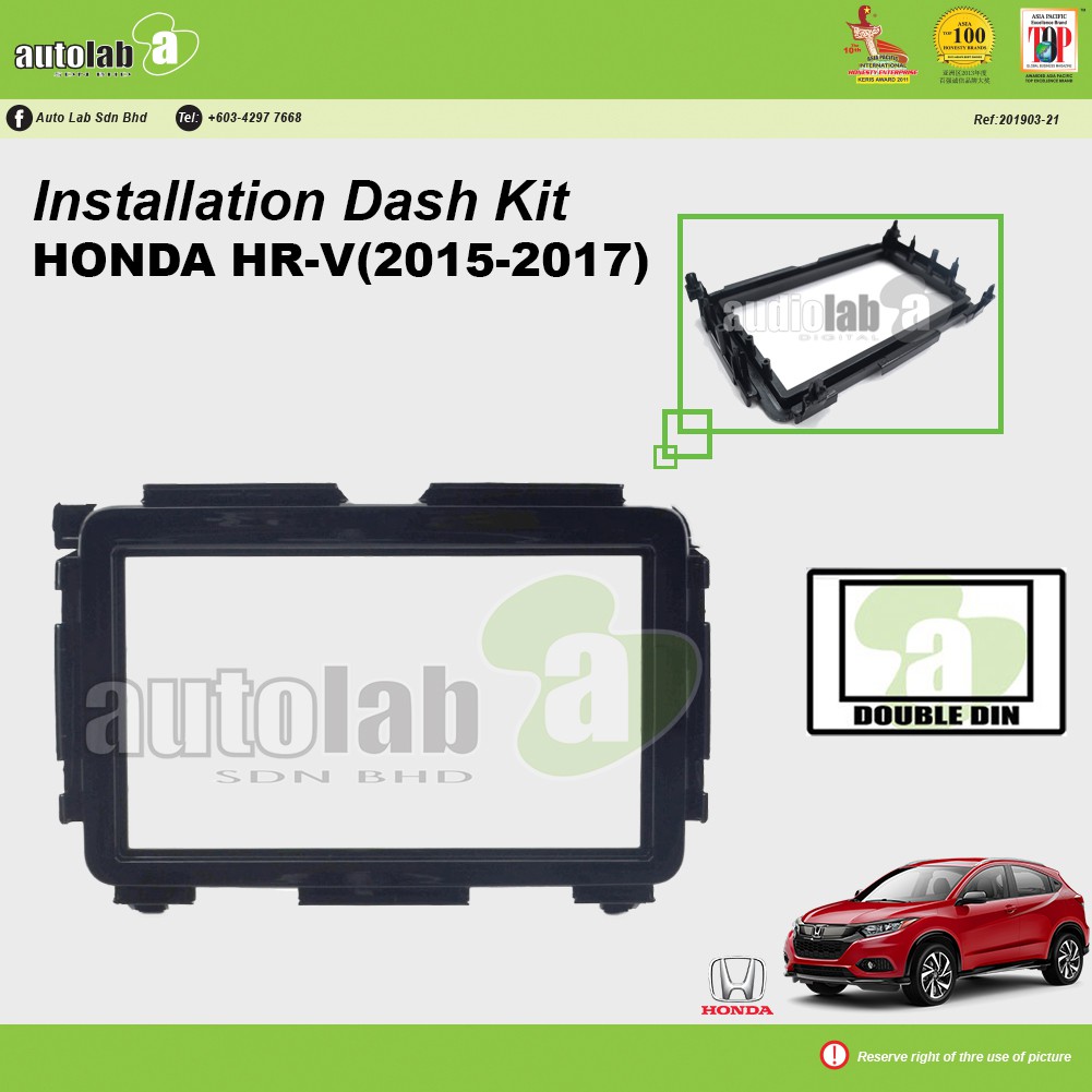 Player Casing Double Din Honda HRV 2015-2017 | Shopee Malaysia