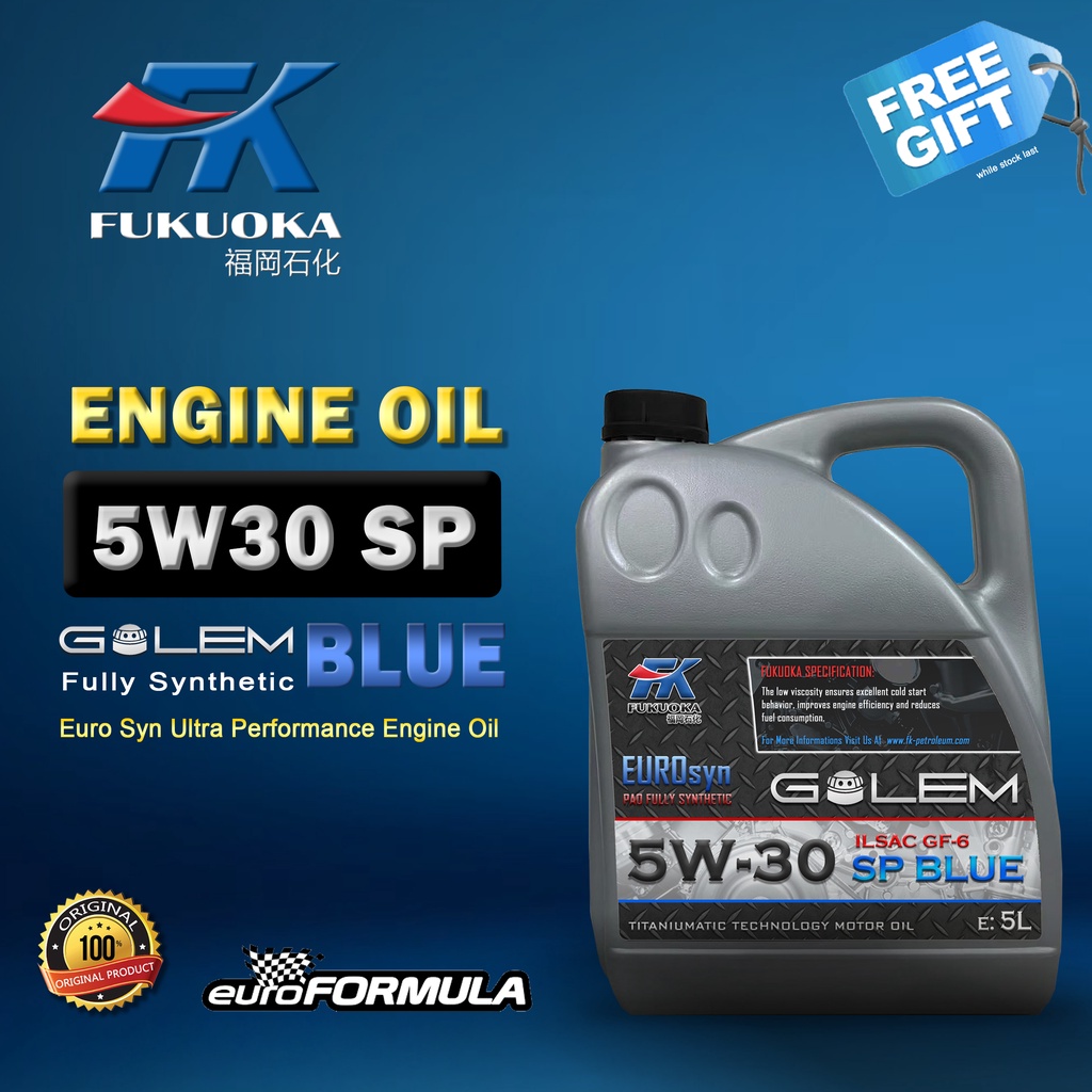 [ESP Protection, Euro 6 Emission Standard] FK Golem Blue Engine Oil SP ...