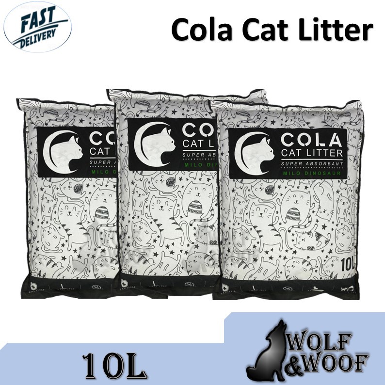 Cola Cat Cat Litter 10L - (Cat Toilet, Pasir Kucing Special Flavor ...