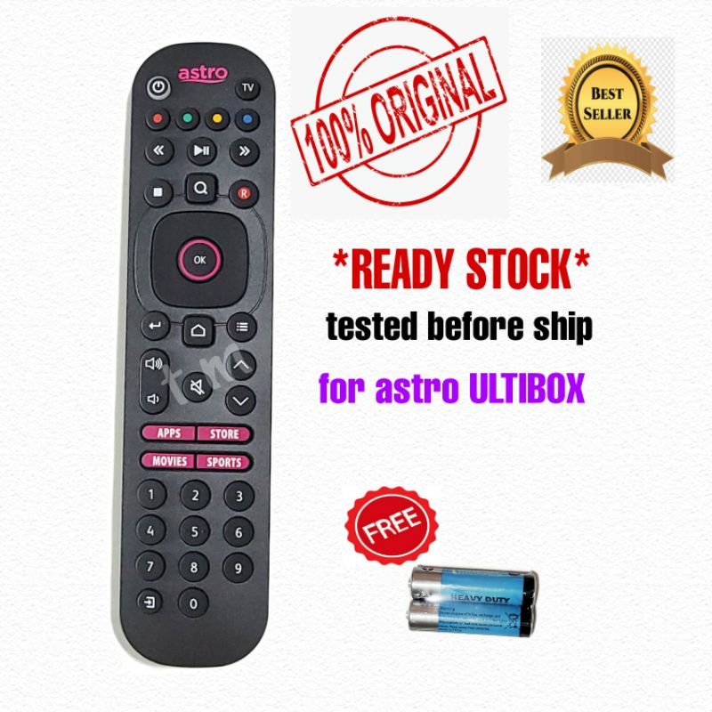 (READY STOCK) ASTRO REMOTE CONTROL ULTIBOX | Shopee Malaysia