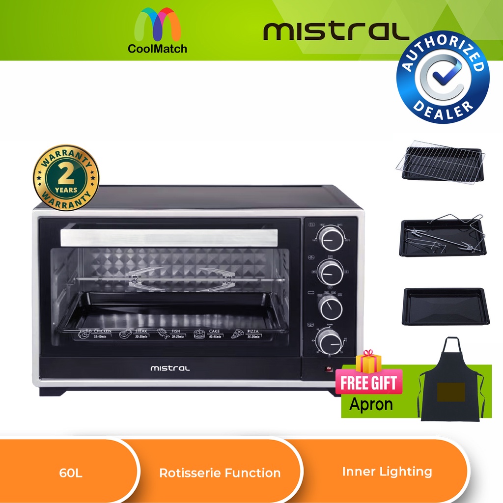 MISTRAL 60L ELECTRIC OVEN *2 YEARS WARRANTY* | Shopee Malaysia