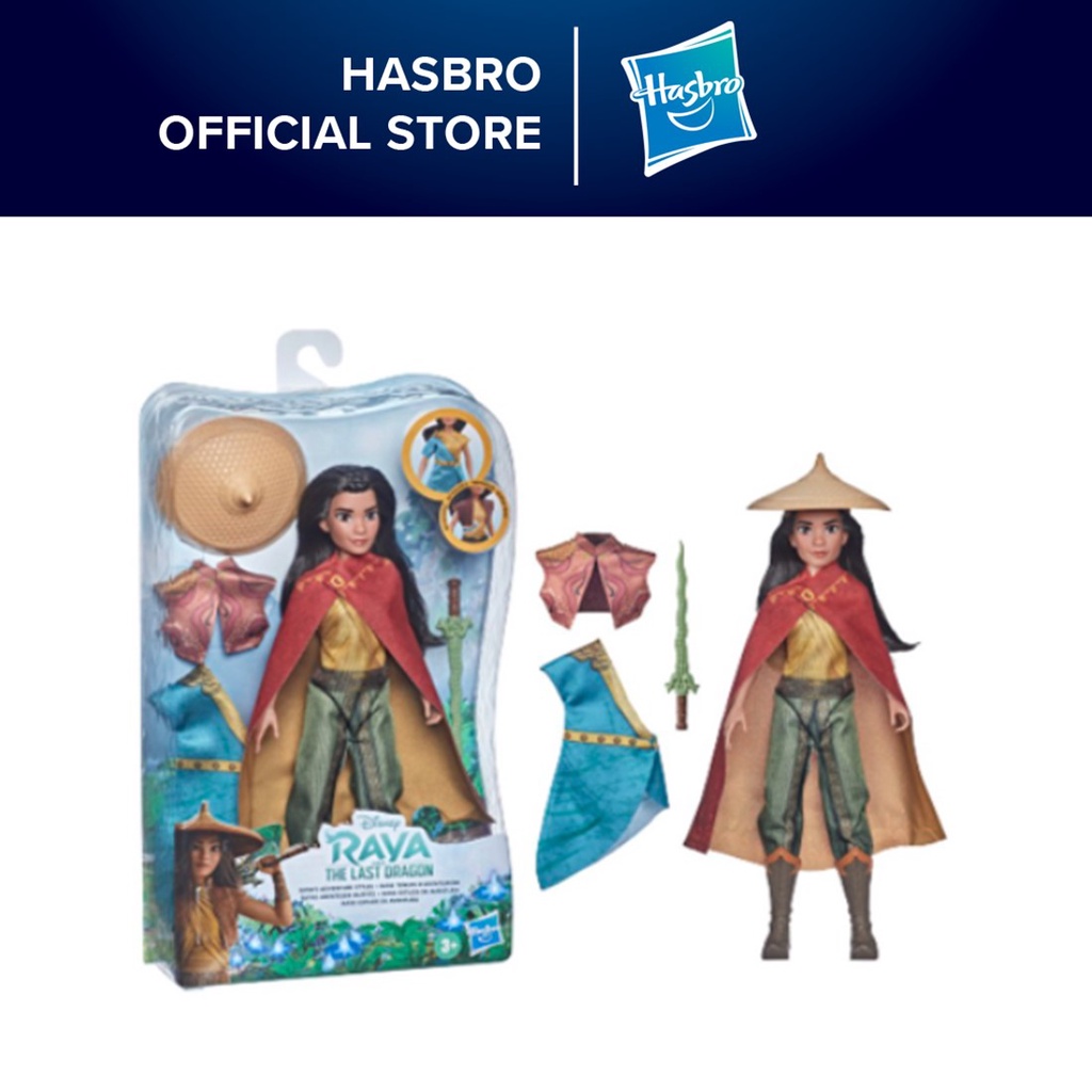 Disney Raya and the Last Dragon Raya's Adventure Styles, Fashion Doll ...