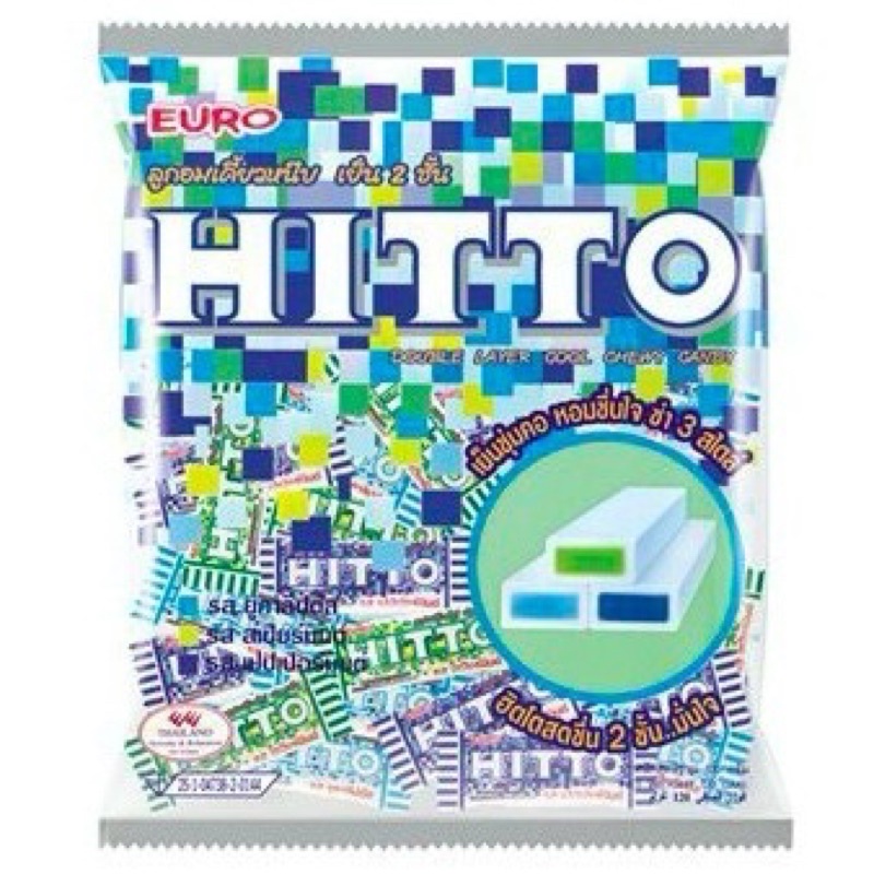 HITTO MINT CHEWY CANDY 40pcs x 3g | Lazada