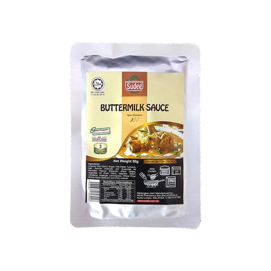 Serbuk Buttermilk Halal Produk Muslim Penambah Perasa Sudee Shopee