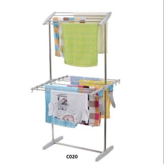 2 TIER DRYING RACK / RAK KAIN 2 TINGKAT / AMPAIAN BAJU | Shopee Malaysia
