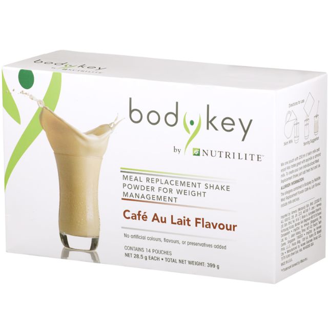 BodyKey by NUTRILITE Meal Replacement Shake (Café Au Lait) | Shopee ...