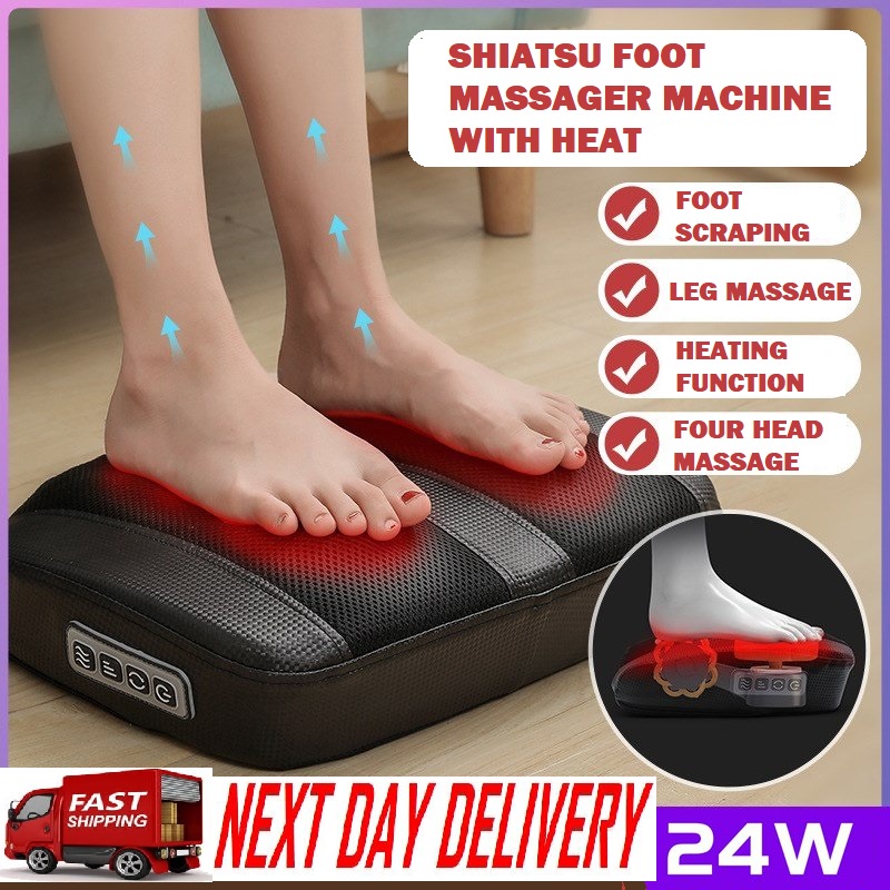New Electric Foot Massager Shiatsu 3 Mode Kneading Foot Calf Leg