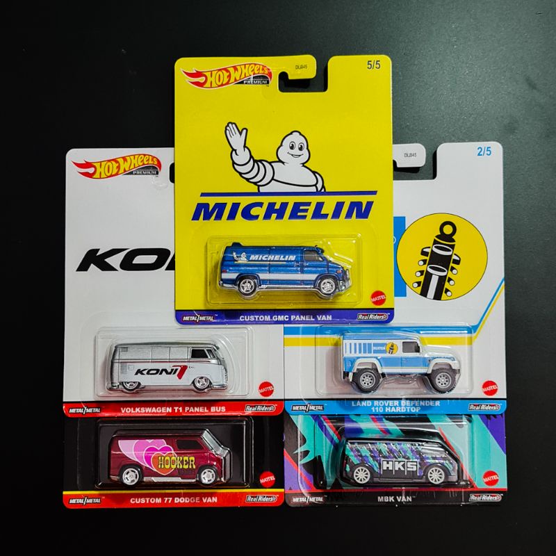 Hot Wheels Premium Car Culture Speed Shop Garage Volkwagen Koni T1 ...