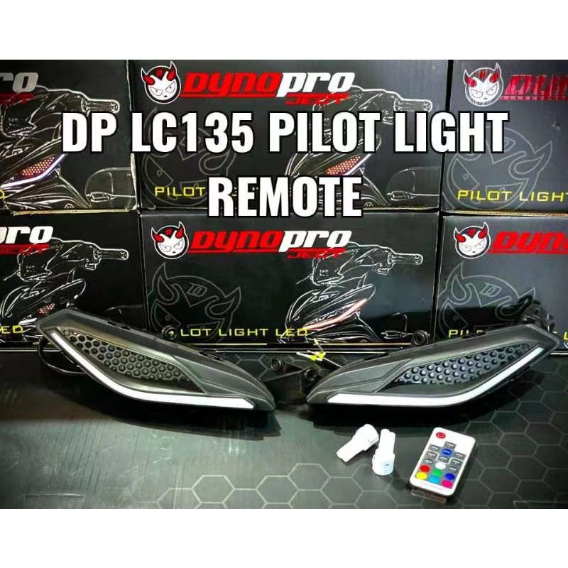 DYNOPRO LC135 v2~v7 REMOTE LED MATA GABAN LED PILOT LIGHT + RUNNING SIGNAL LC135 V2 V3 V4 V5 V6 ...