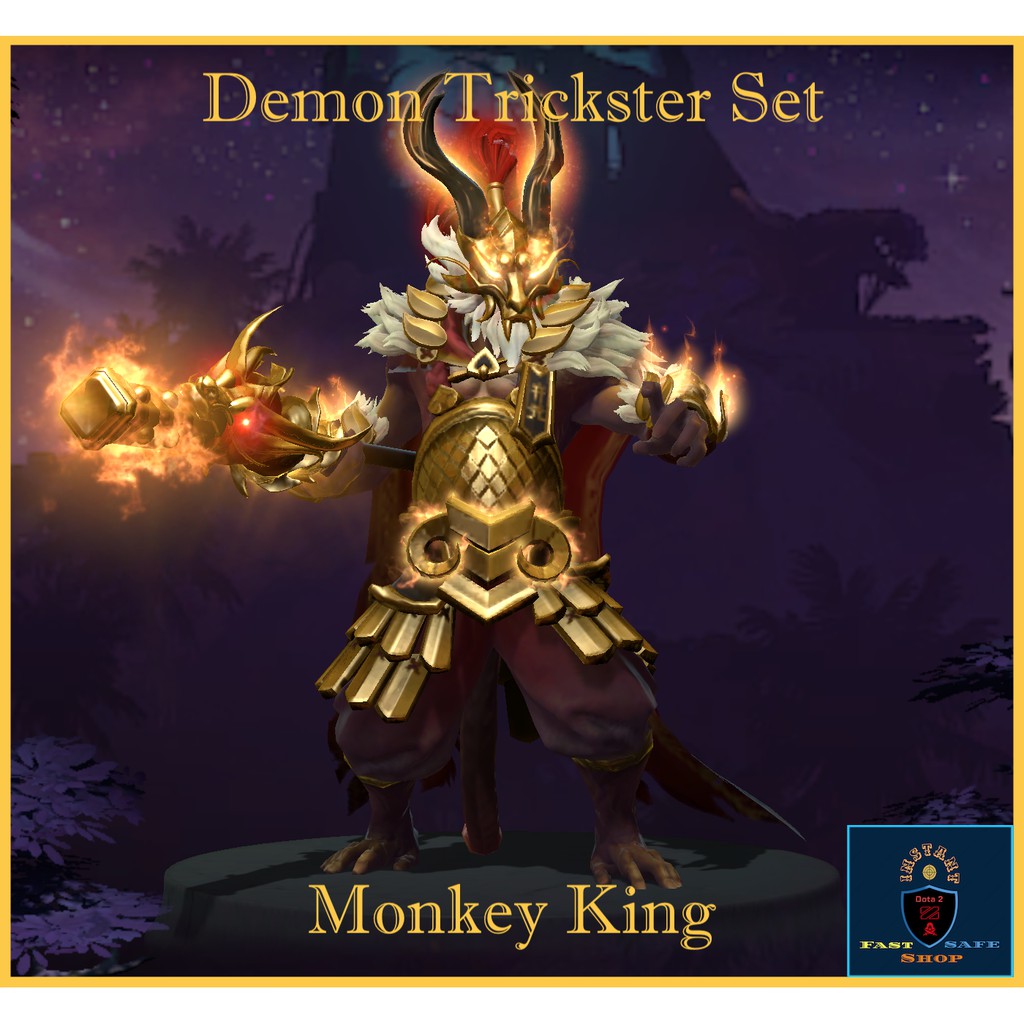 Dota 2 Monkey King Demon Trickster Set | Shopee Malaysia