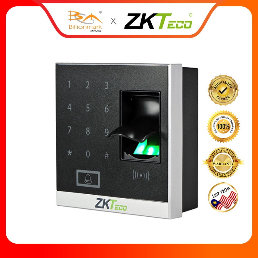 ZKTeco X8-BT Bluetooth Access Control Terminal | Billionmark | Shopee Malaysia