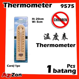 Wood Thermometer Jangka Suhu Meter Bilik 木质温度计 | Shopee Malaysia