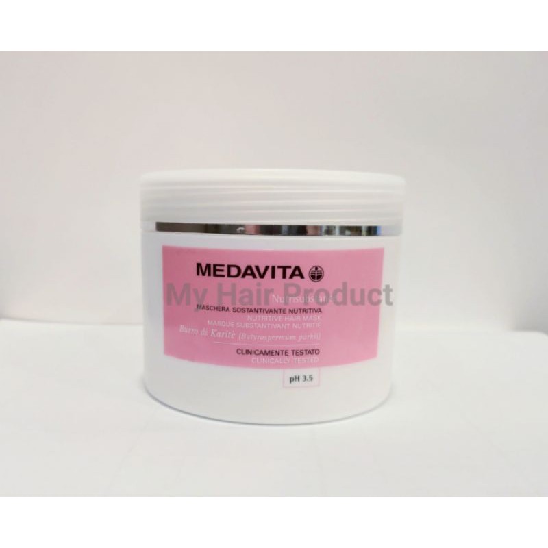 Original Medavita Nutritive Hair Mask pH3.5 500ml | Shopee Malaysia
