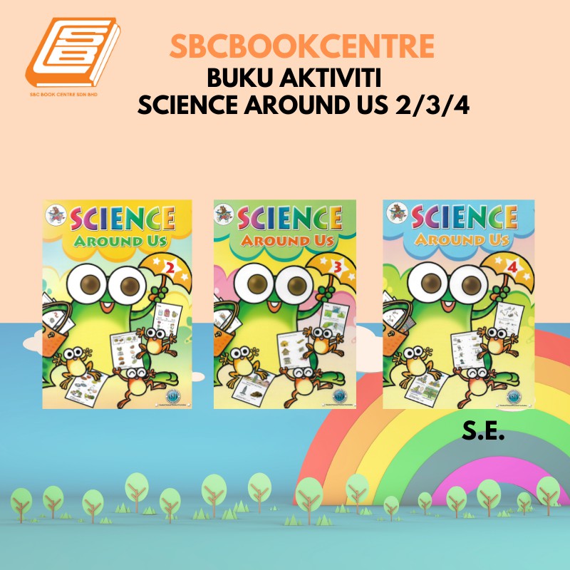 [SBCB] Buku Prasekolah Science Around Us | Shopee Malaysia
