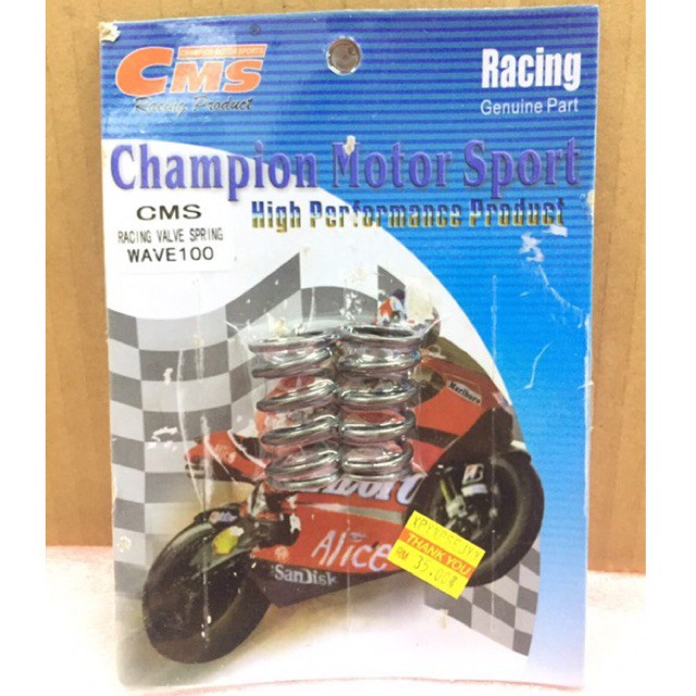 HONDA WAVE100 RACING VALVE SPRING (CMS) | Shopee Malaysia