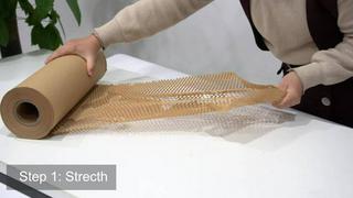 50m Honeycomb Paper Wrap Honeycomb Wrapper Kraft Paper Gift Box Wrapper ...