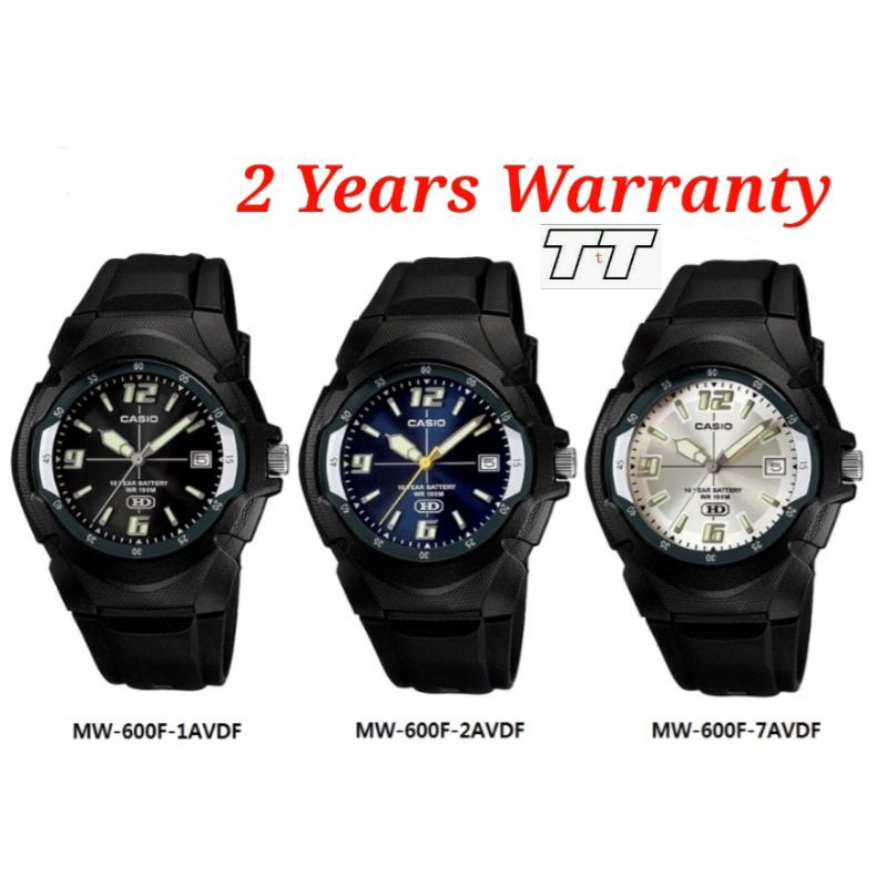 [2YEARS WARRANTY] Original Casio MW-600F Youth Series Students Watches ...