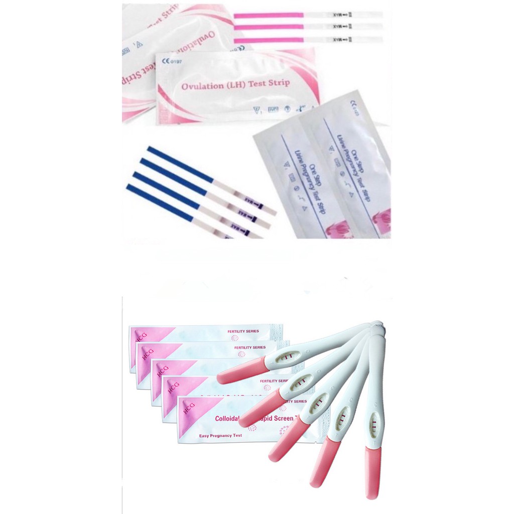 [ REDUCTION MYR 0.42 ] Pregnancy & Ovulation Test Strip OPK fertility ...