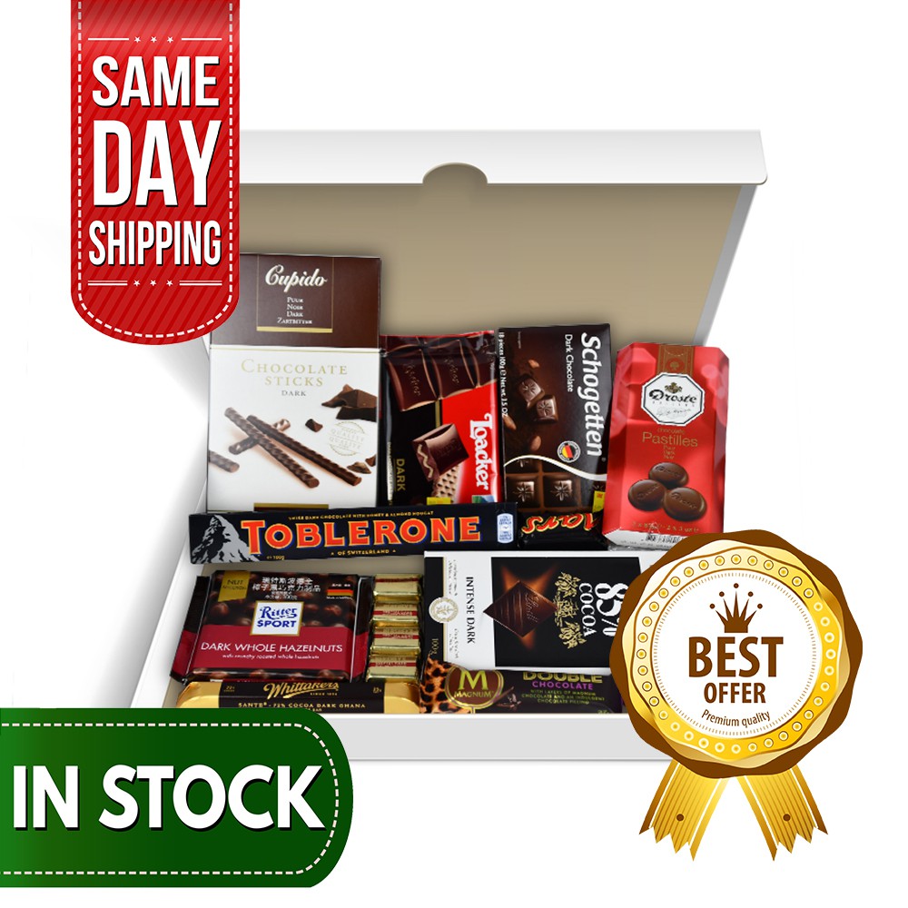 Office Darky Mini Chocolates Gift Box By Chocolacious Coklat | Shopee ...