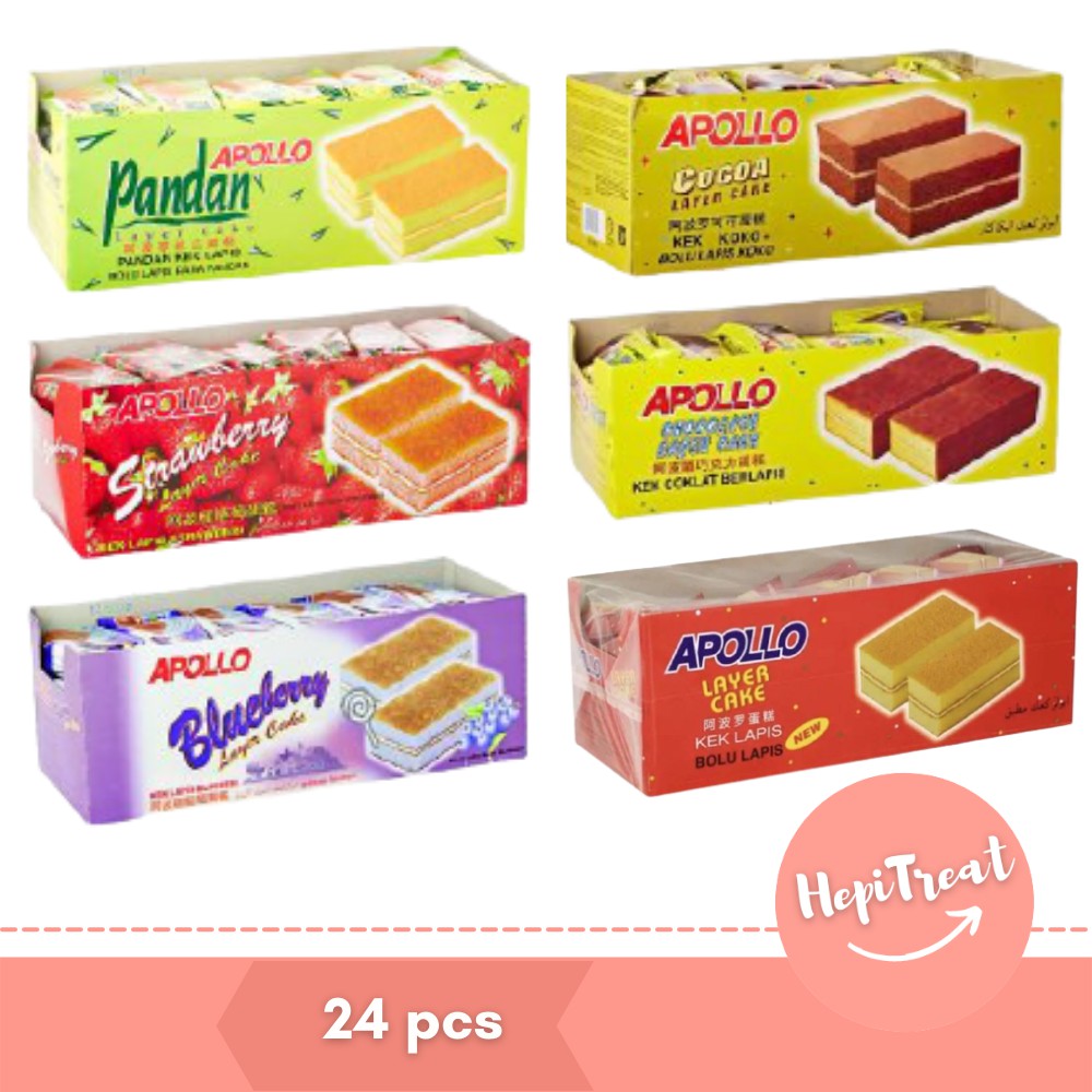 Apollo Layer Cake Apollo Kek Berlapis 阿波罗小蛋糕 Original / Chocolate ...