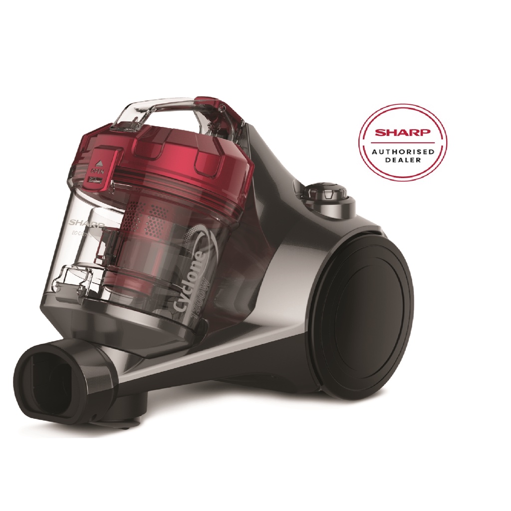SHARP ECC1219S Bagless Vacuum Cleaner 1200W | Shopee Malaysia