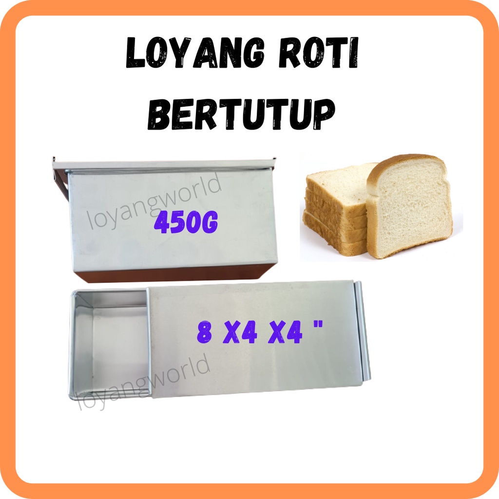 Loyang Roti Bertutup Loyang Roti with lid Loyang 8x4x4 inci Loyang Roti ...