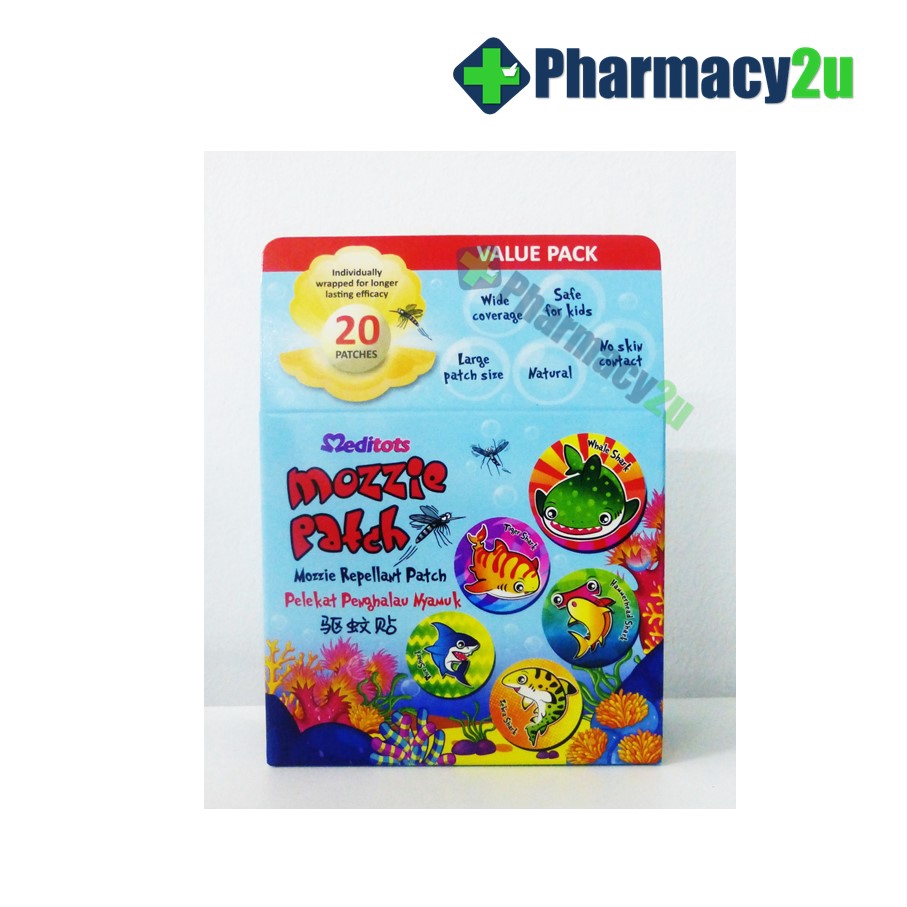MEDITOTS MOZZIE PATCH 20 PATCHES EXP 03/2023 | Shopee Malaysia