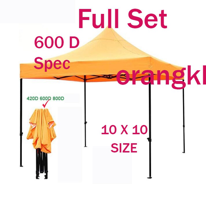 Offer -ON SALES 10' x 10' 600D Roof 80cm Express Market Canopy Tent ...